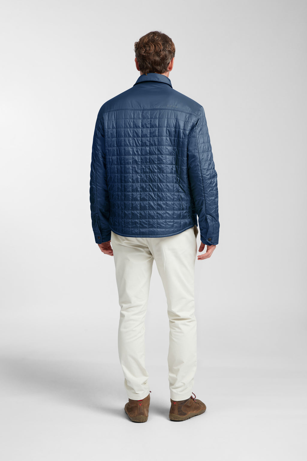 Threshold Shirt-Jacket in Midnight Blue – kora