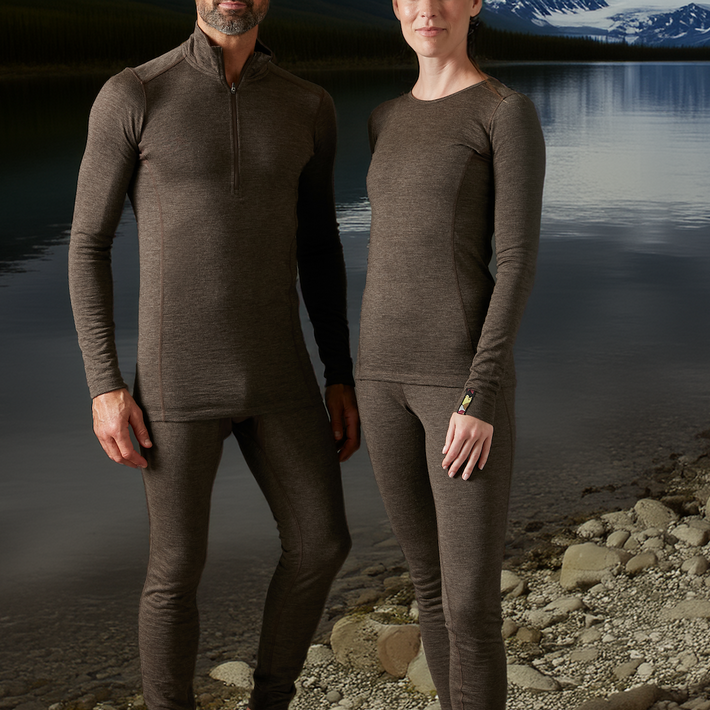 Mountain Life - kora yak wool base & mid layers made for Altitude